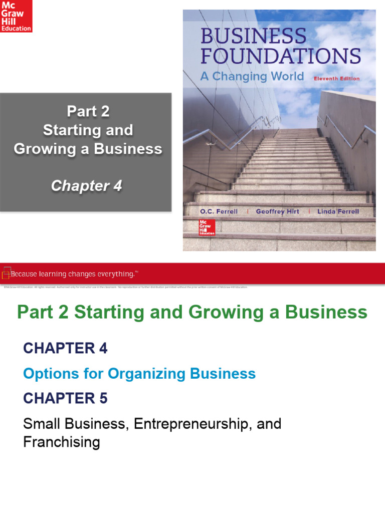 Ferrell 11e Ch04 PPT FINAL | PDF | Stocks | Limited Liability Company