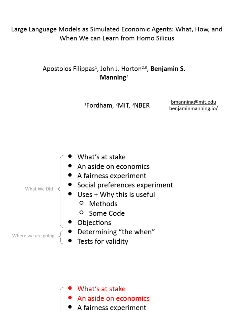 Homo Silicus FUTURETECH | PDF | Experiment | Behavioral Economics