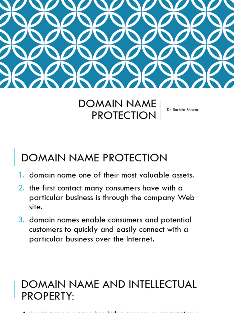 Domain Name Protection | PDF