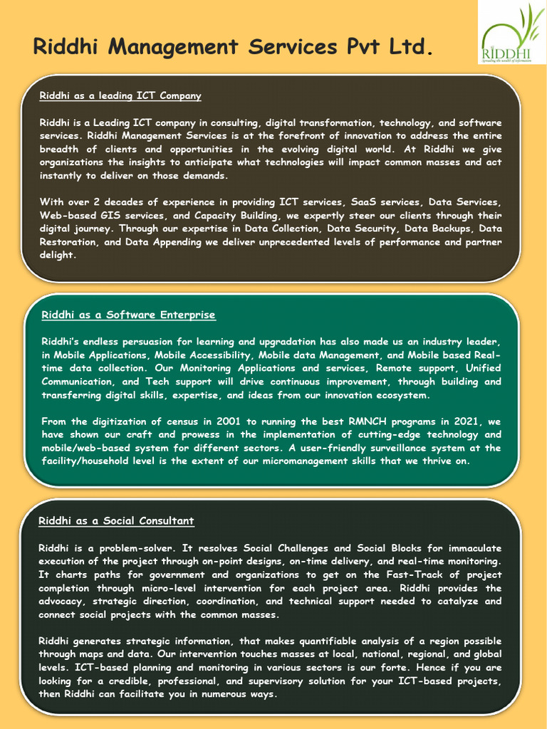 Riddhi Document | PDF | Geographic Information System | Interactive Voice Response