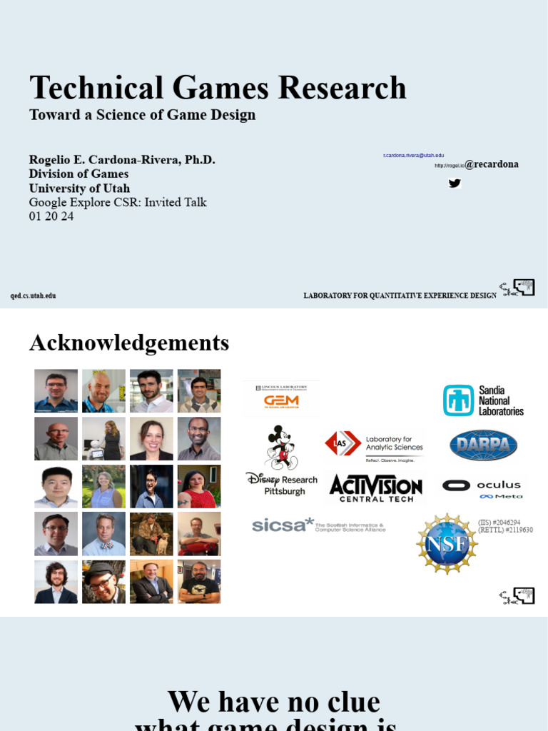 Understanding Game Design Challenges | PDF | Artificial Intelligence ...