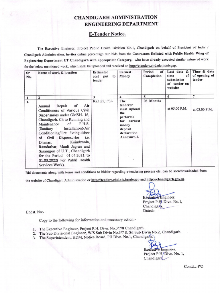 Tendernotice 1 | PDF | Banks | Specification (Technical Standard)
