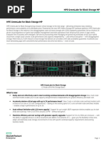 HPE StoreEasy 1660 Storage Datasheet | PDF | Computer Data Storage ...