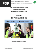 Cheminements en Topographie: Méthodes et Calculs | PDF | Polygone | Angle