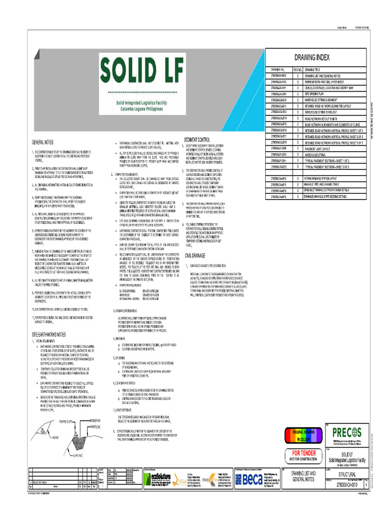 2790300-DWG-CA-Civil & Infrastructure | PDF
