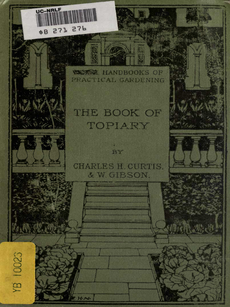 Book of Topiary Cur 00 Curt Rich | PDF | Gardens | Hedge