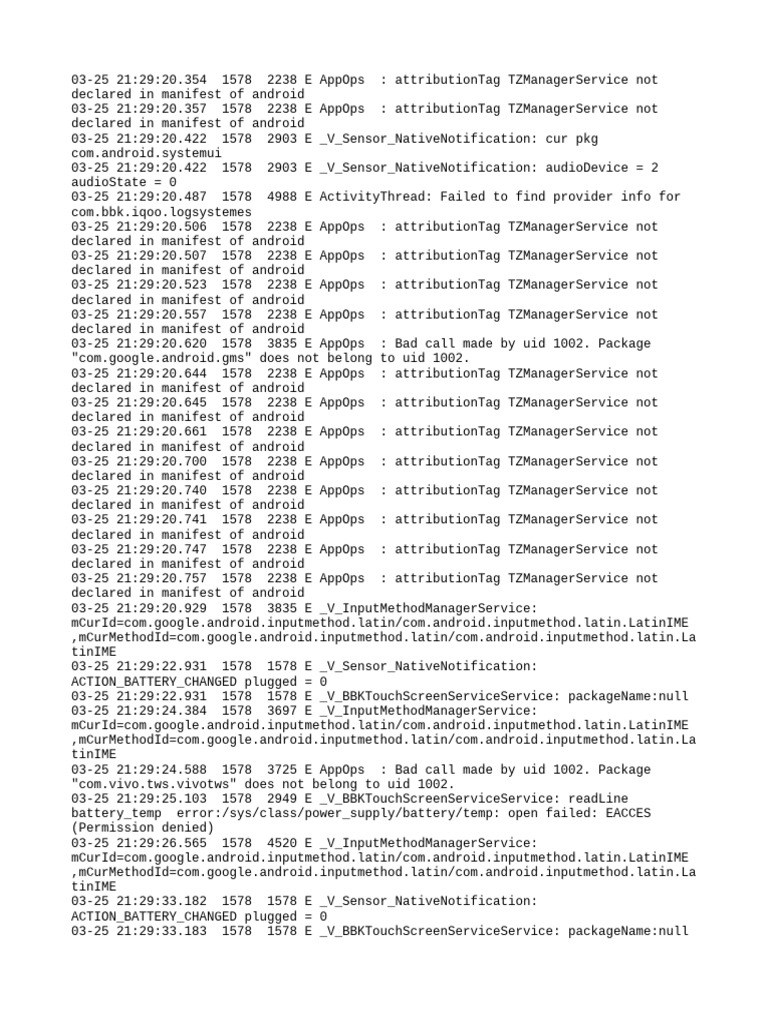 Log | PDF | Computing Platforms | Information Appliances