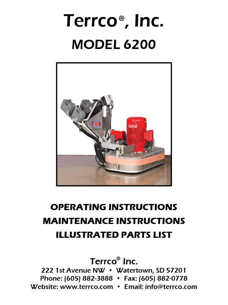 Model 6200 Manual | Download Free PDF | Manufactured Goods