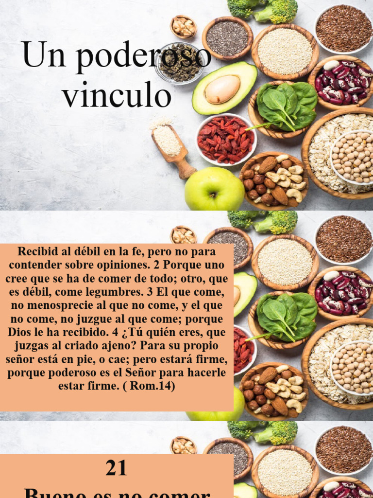 Un Poderoso Vinculo | PDF | Alimentos | Legumbre Un Poderoso Vinculo | PDF | Alimentos | Legumbre