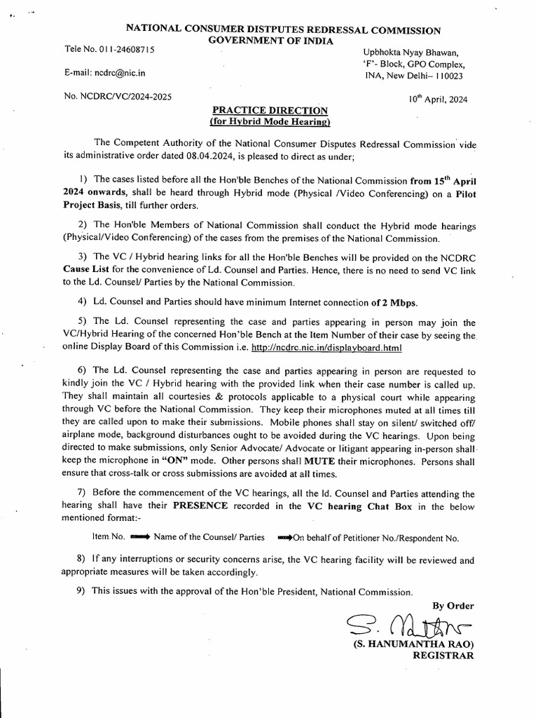 Practice Direction | PDF | Law