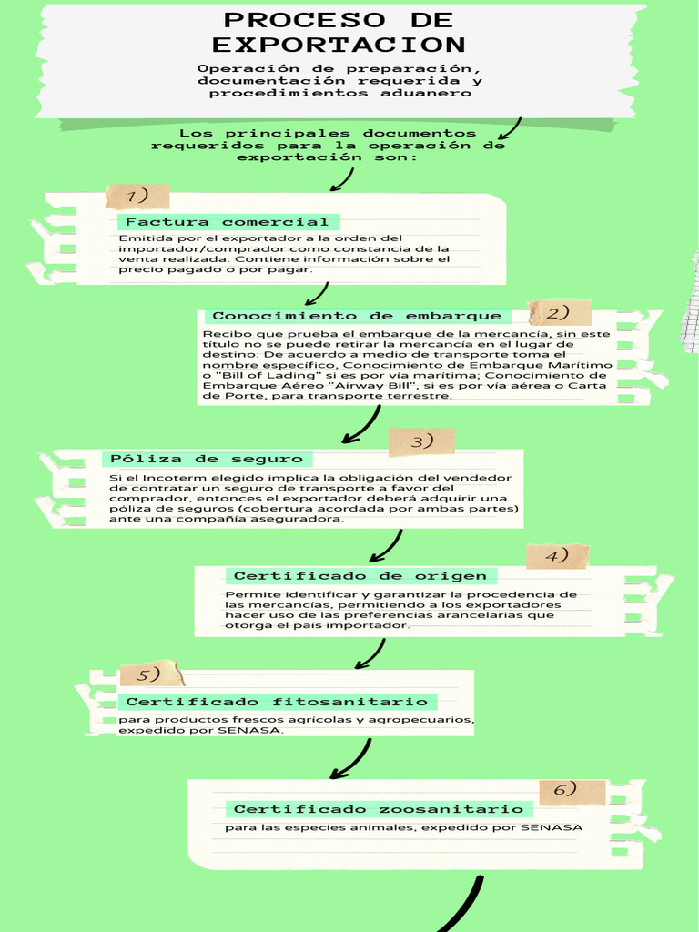 Procesos de Exportación | PDF | aduana | Comercio