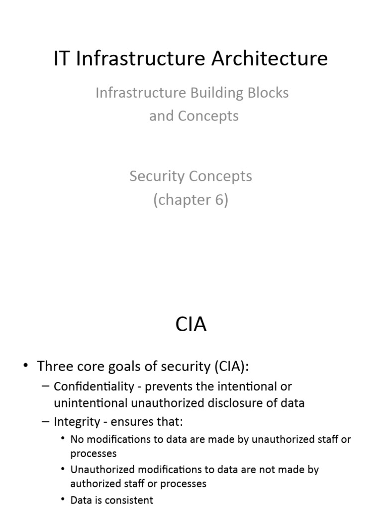 IT Infrastructure Architecture: Infrastructure Building Blocks and Concepts | PDF | Key ...