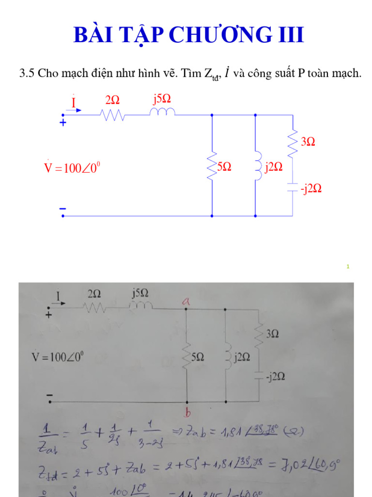 BT Chuong 3 - Huong Dan Giai | PDF
