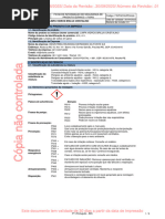 FISPQ-Scott Spray 400ml | PDF | Primeiros socorros | Queimadura