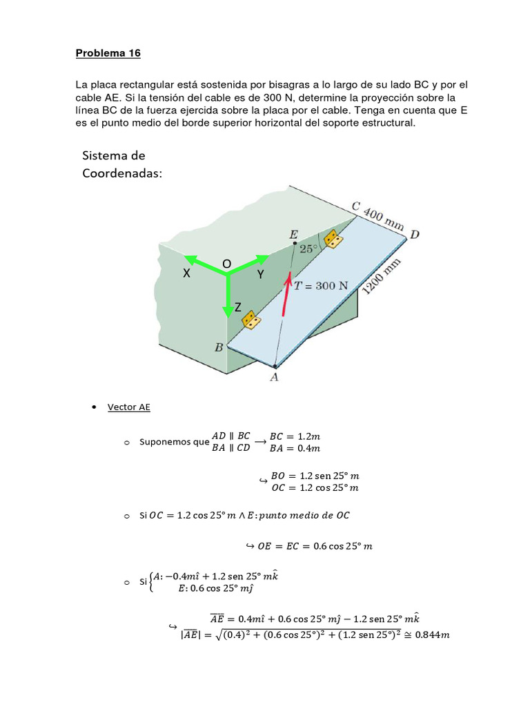 Problema 16 Resuelto | PDF | Álgebra lineal | Álgebra
