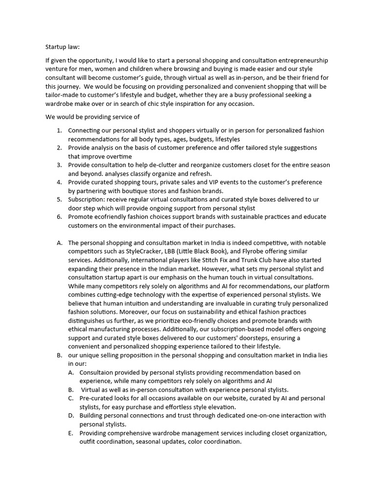 Startup Law | PDF | Venture Capital | Corporate Finance