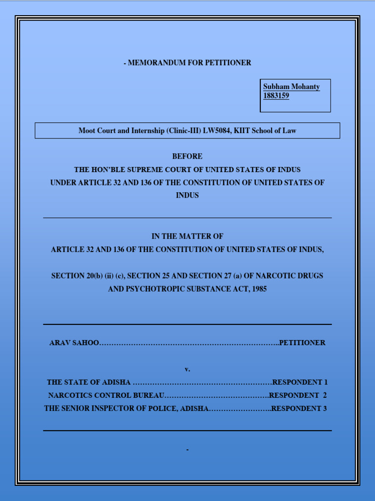 Petitioner | PDF | Bail | Writ