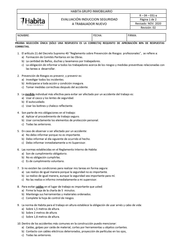 R-031-A Evaluación ODI. 2020 | PDF | Tecnología