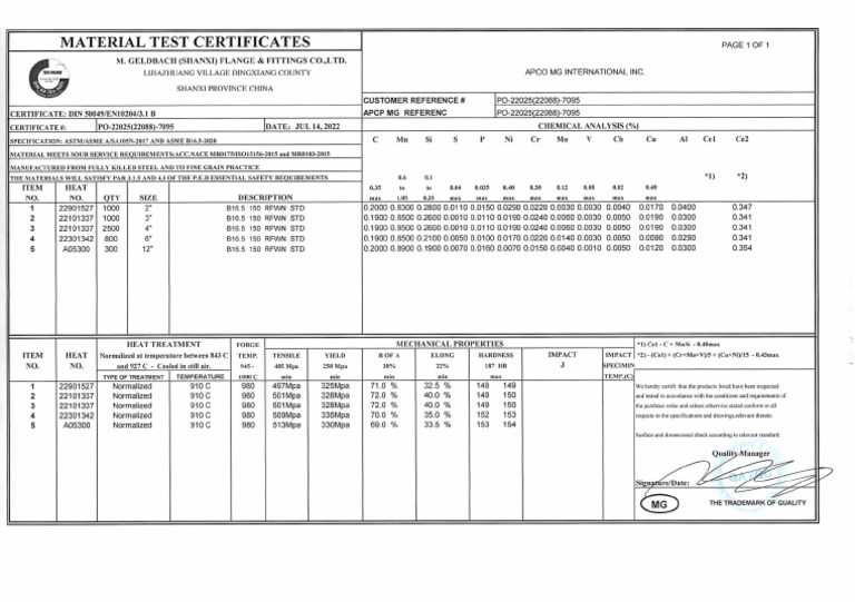 Bri013 - Brida WN 4 - X 150 SCH-STD Astm A105 RF Asme B16,5 HT 22101337 ...
