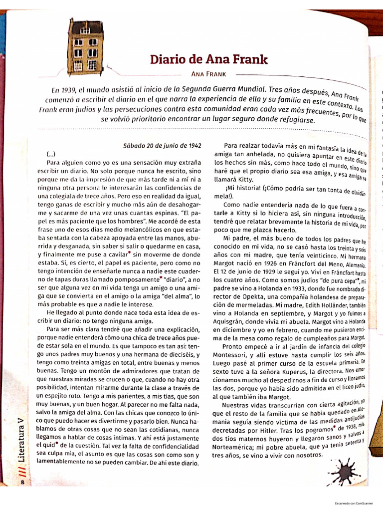 Diario de Ana Frank | PDF