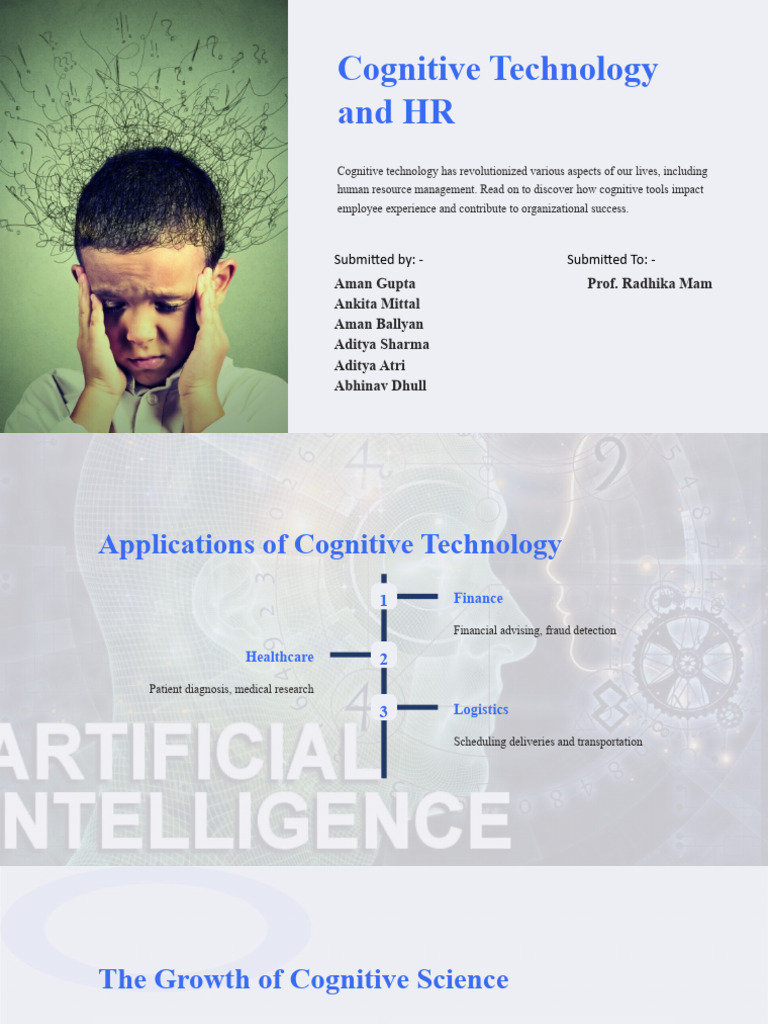 Cognitive Technology and HR | PDF | Recruitment | Artificial Intelligence