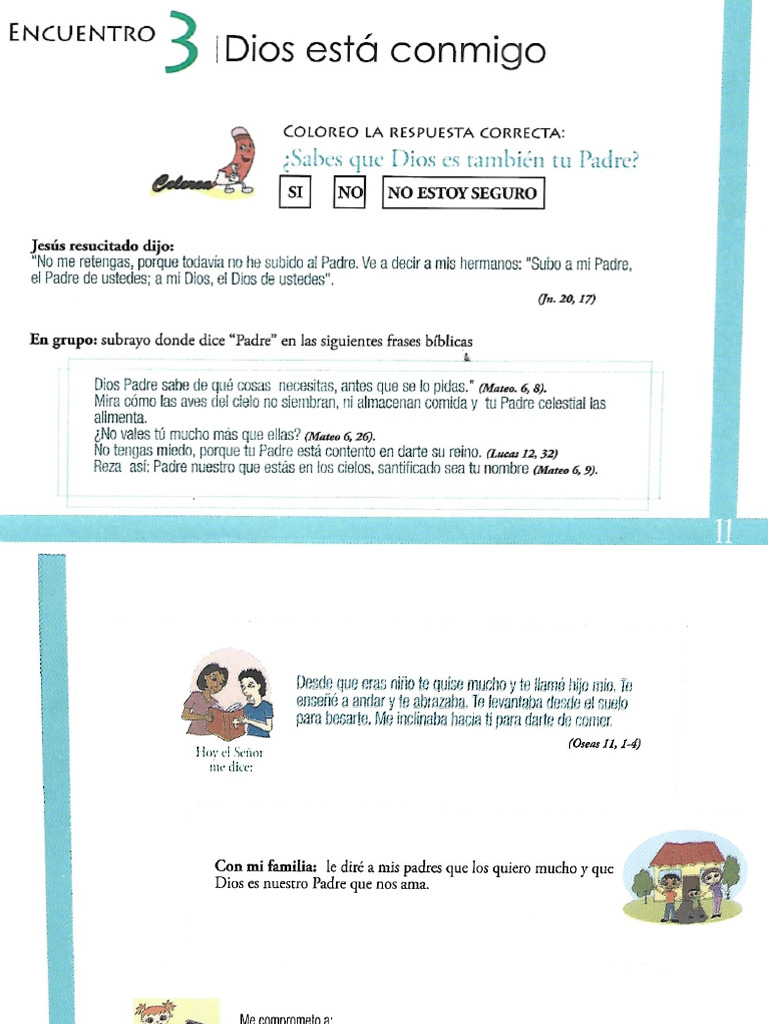 Pre-Comunión Actualizado 2024 | PDF
