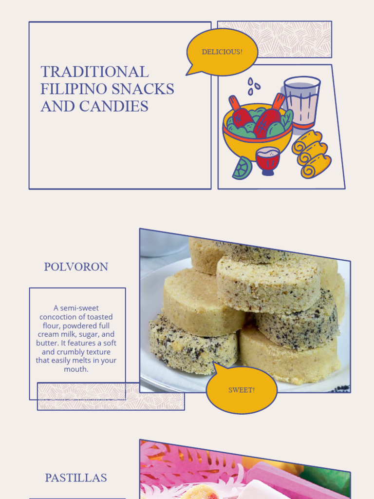 Filipino Snacks and Candies List | PDF