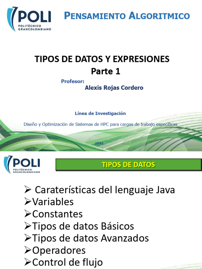 2022 06 21 Tipos De Datos Descargar Gratis Pdf Tipo De Datos Ascii