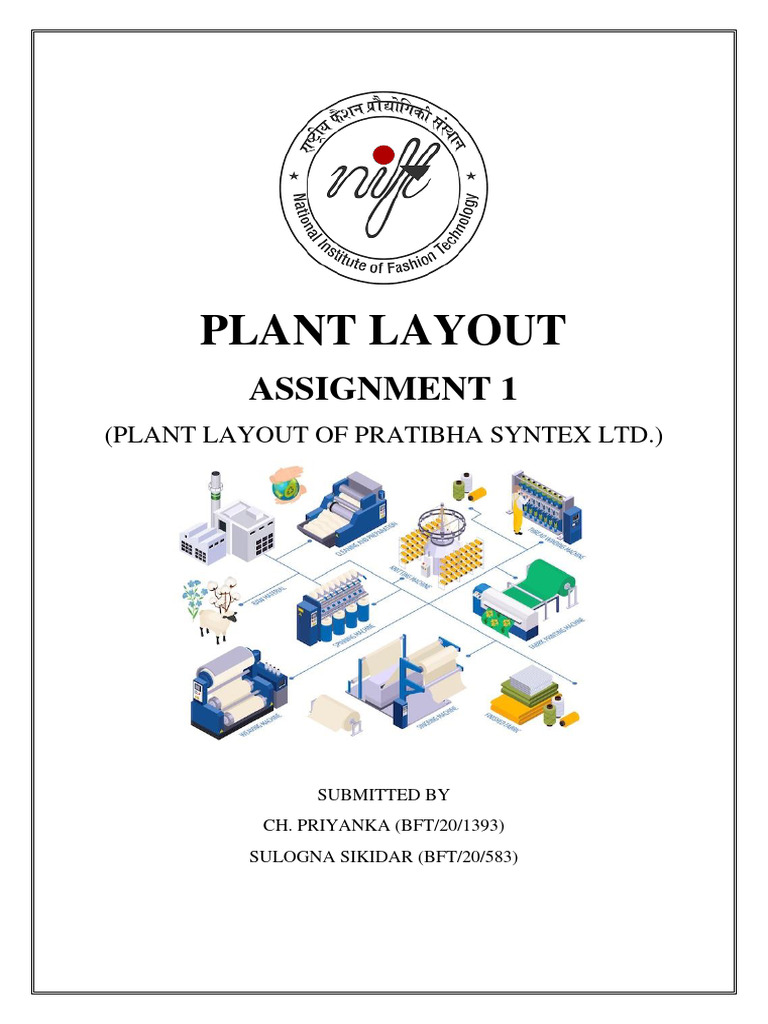 Plant Layout Analysis of Pratibha Syntex | PDF | Textiles | Production ...