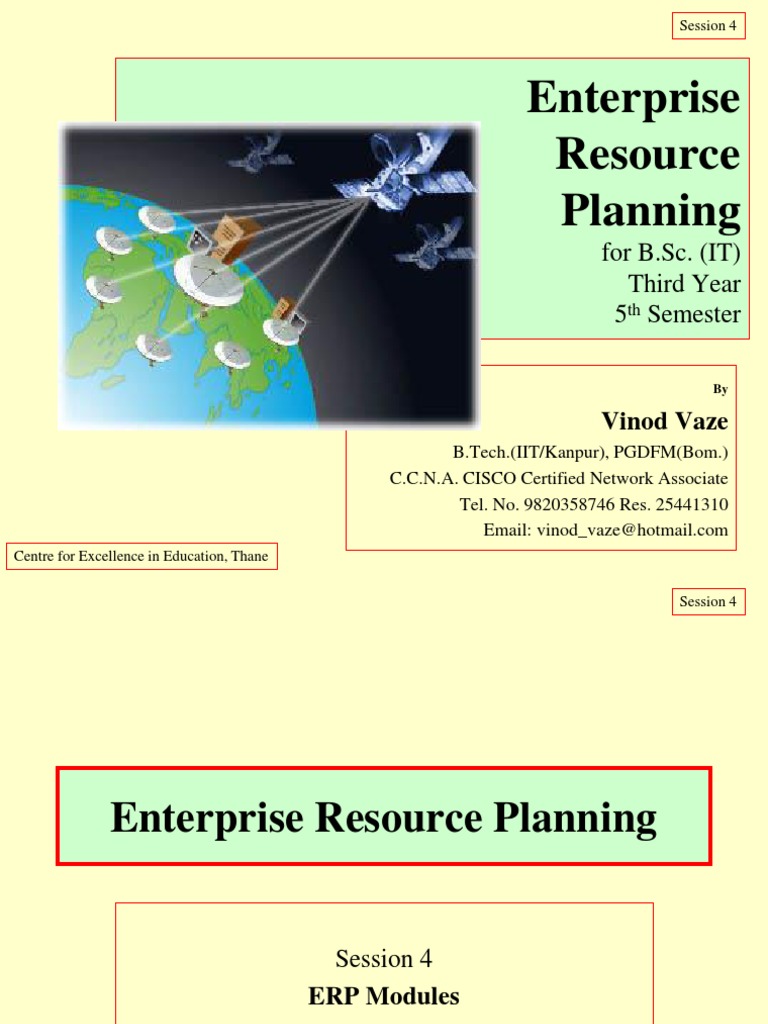 ERP Modules | PDF | Quality Management | Enterprise Resource Planning
