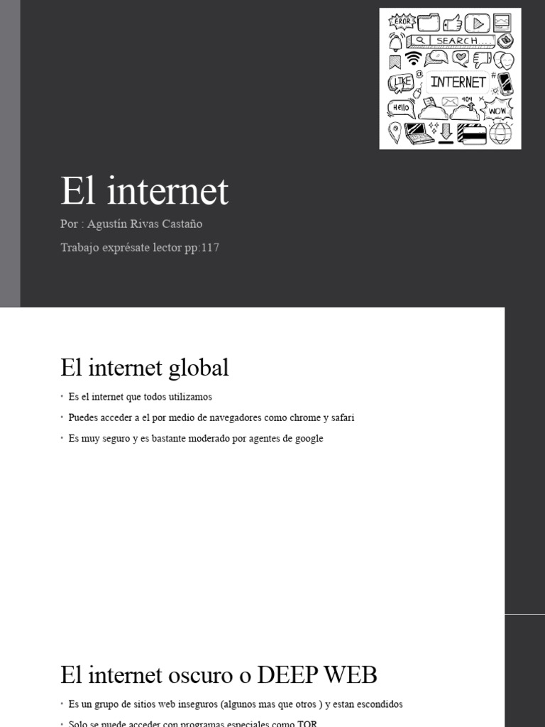 Seguridad en Internet y Deep Web | PDF | Hacker de seguridad | Internet