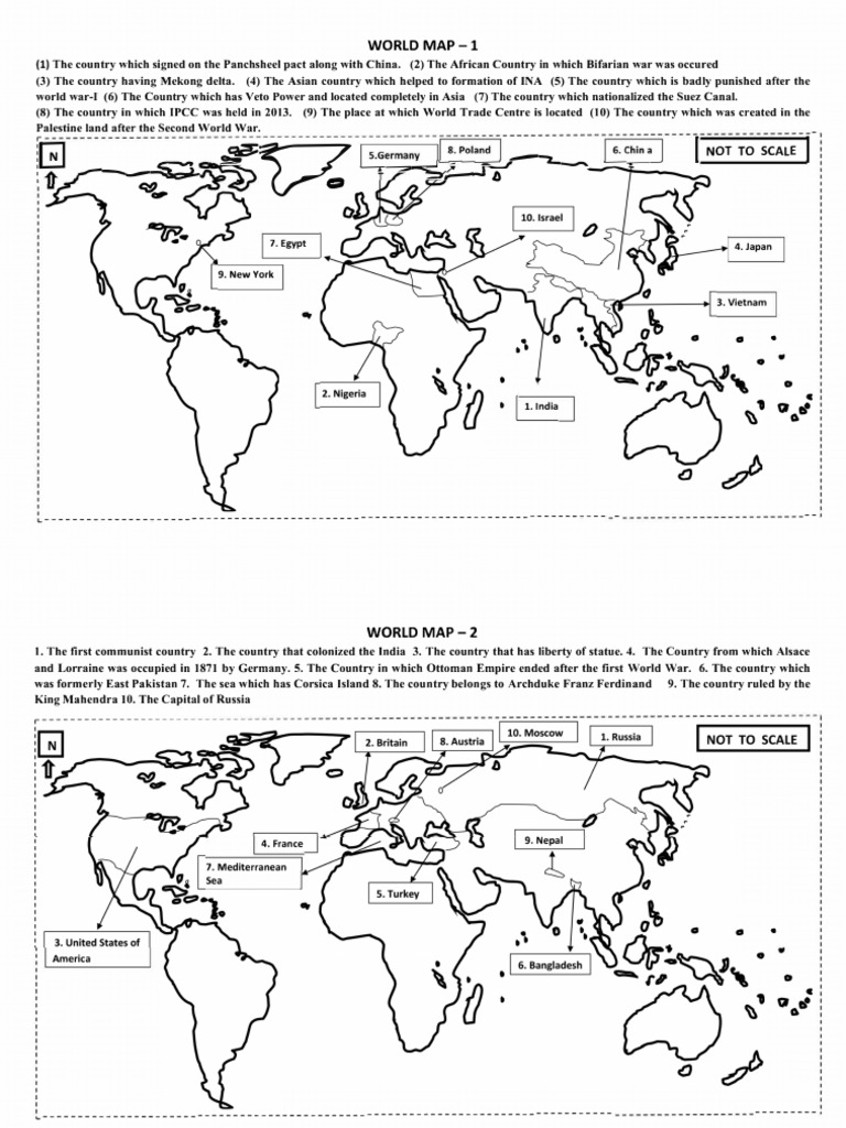 WORLD MAPS | PDF | Global Politics | International Relations