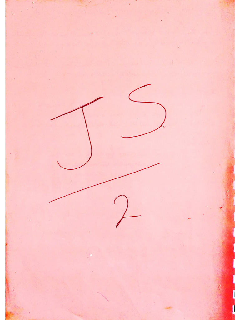 JS 2 | PDF