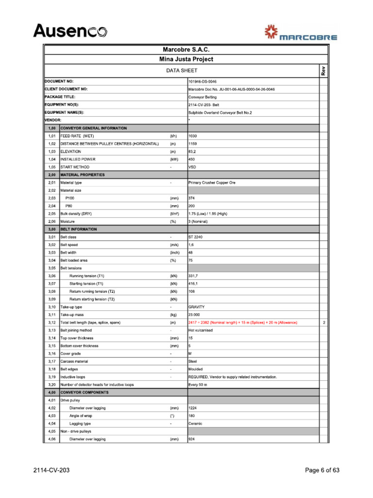 2114-CV-203 DATA SHEET | PDF