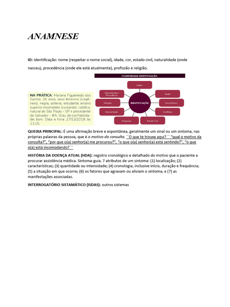 Anamnese | PDF | Autoajuda