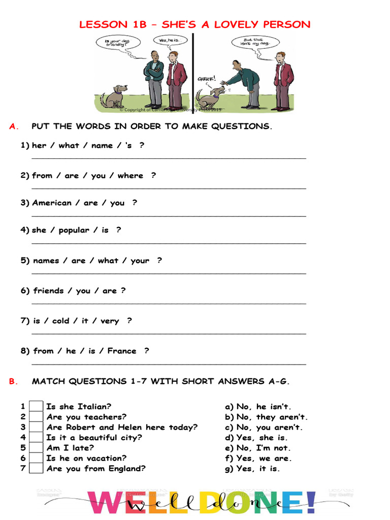 Lesson 1B - Com 2 | PDF