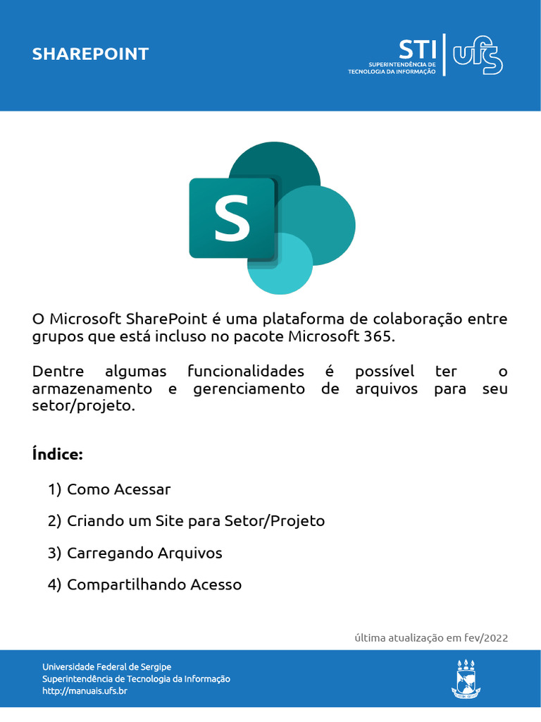Guia Sharepoint Marina | PDF | SharePoint | Informática