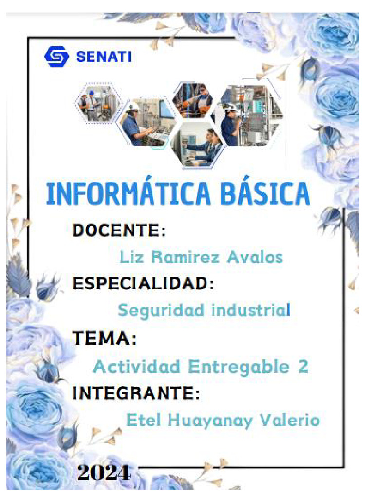 ENTREGABLE 02 - Informatica Senati | PDF