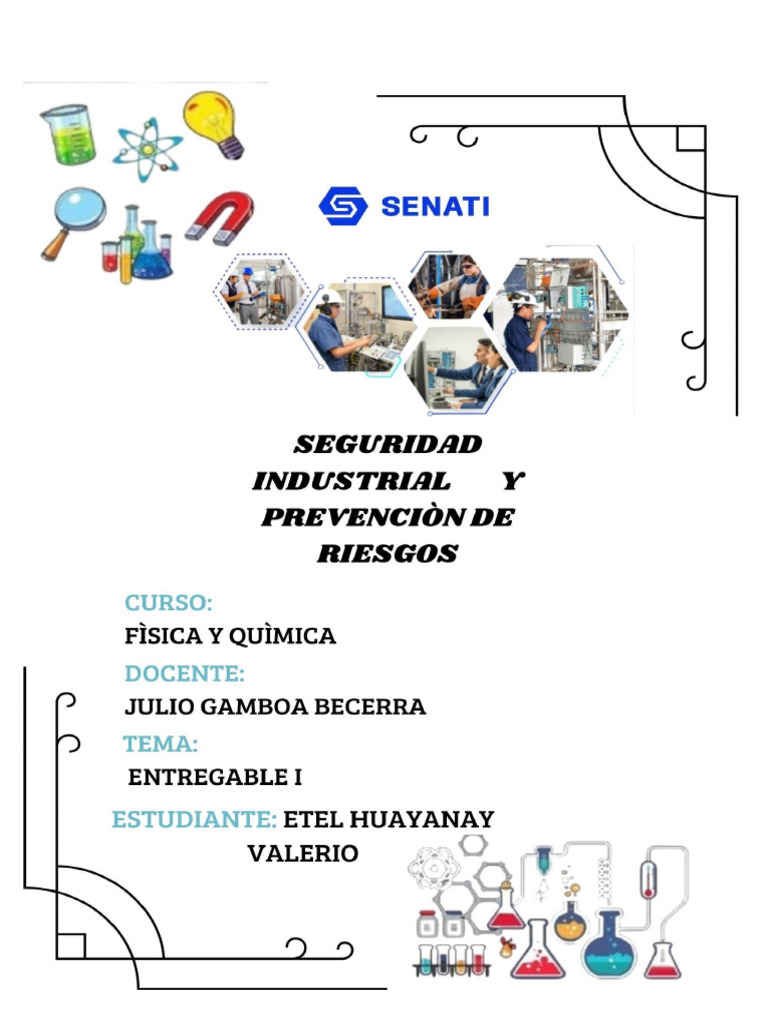 ENTREGABLE 01 FISICA .Senati | PDF | Cognición