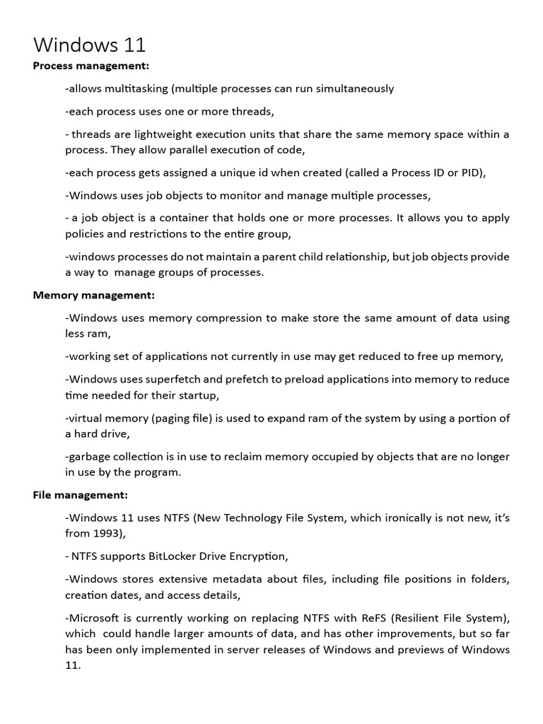 Diffrences Beetween Os | PDF | Process (Computing) | Computer File