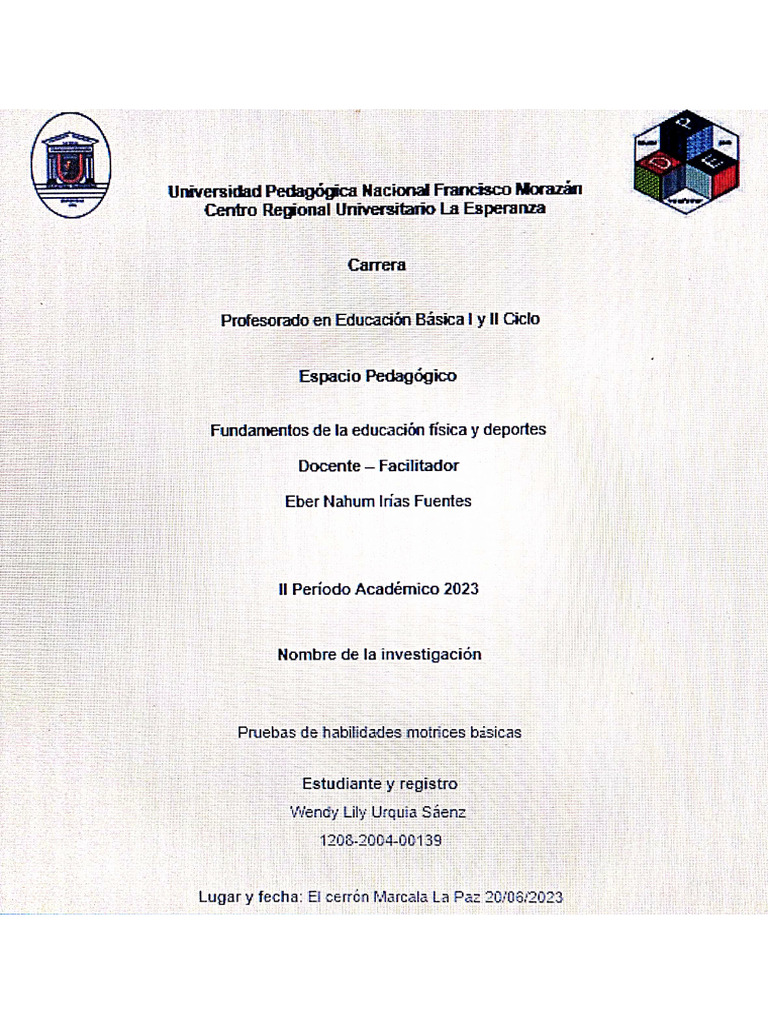 Pruebas HMB | PDF