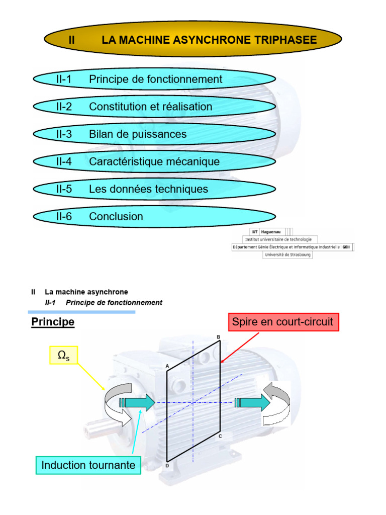 Cours 2 Machine Asynchrone | PDF | Machine | Composants électriques