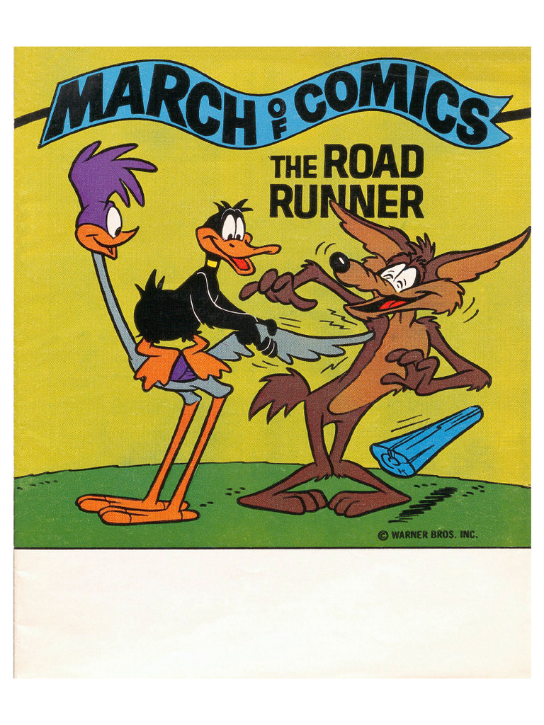 The Road Runner - March of Comics 442-01 (1978) | PDF
