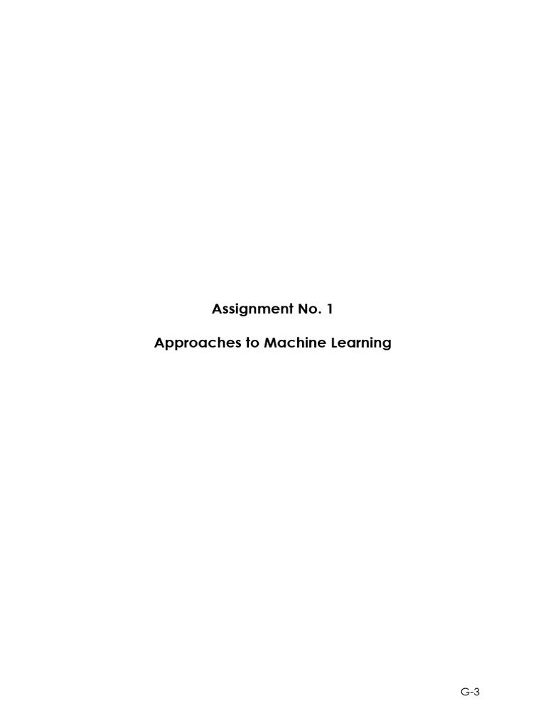 AIML Assignment 1 | PDF | Career & Growth | Business