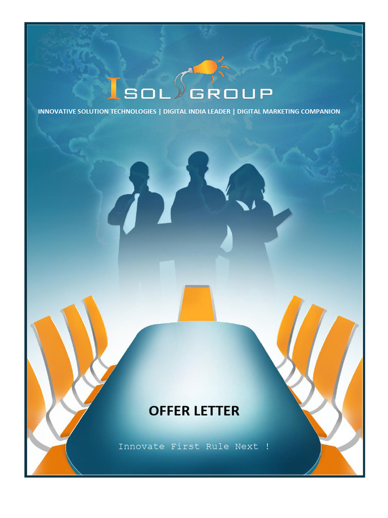 Offer Letter - Devendra Chandak - Web Designer | PDF | Employment | Salary