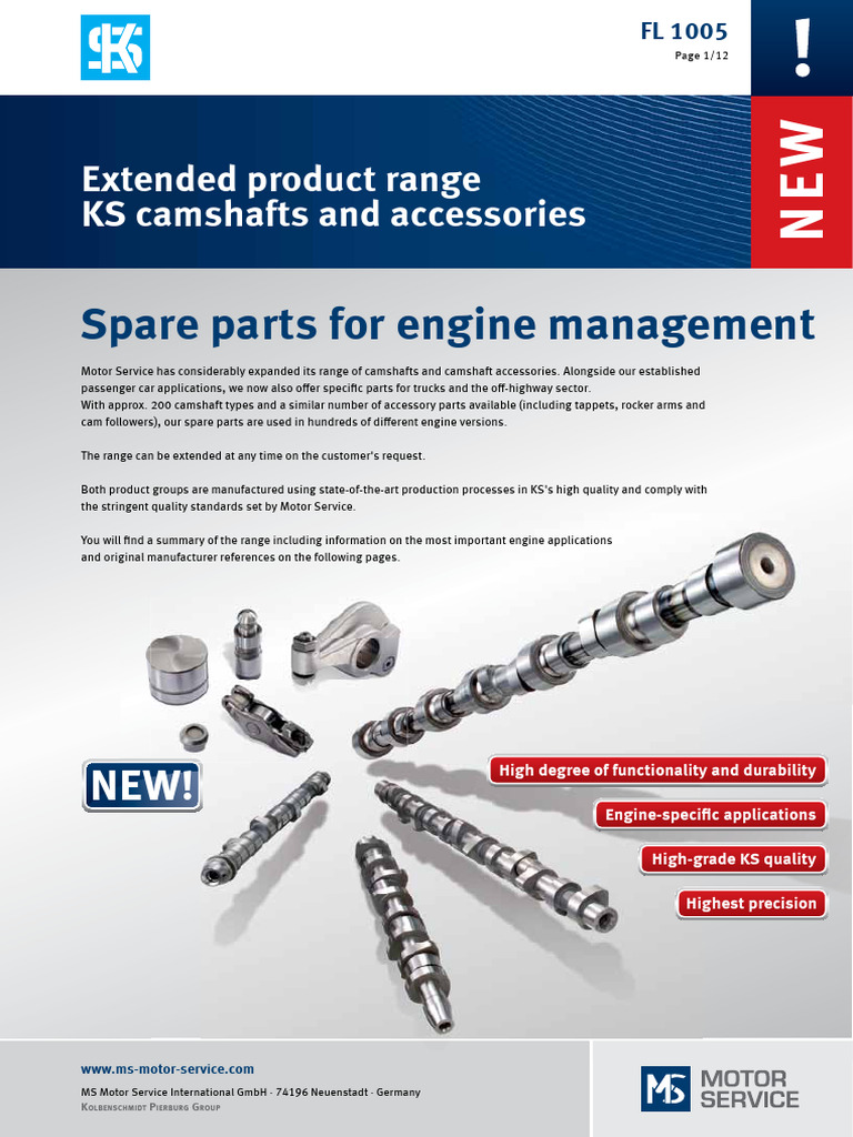 Ks FL 1005 en Web | PDF | Motor Vehicle Manufacturers | Engine Technology