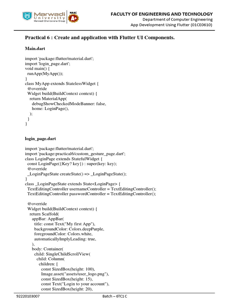 Adf Practical6 | PDF | Application Software | Software