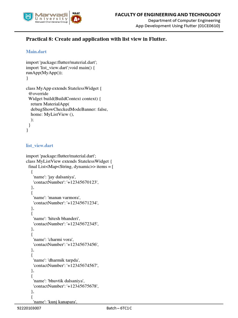 Practical 8[1] | PDF | Software Development | Software