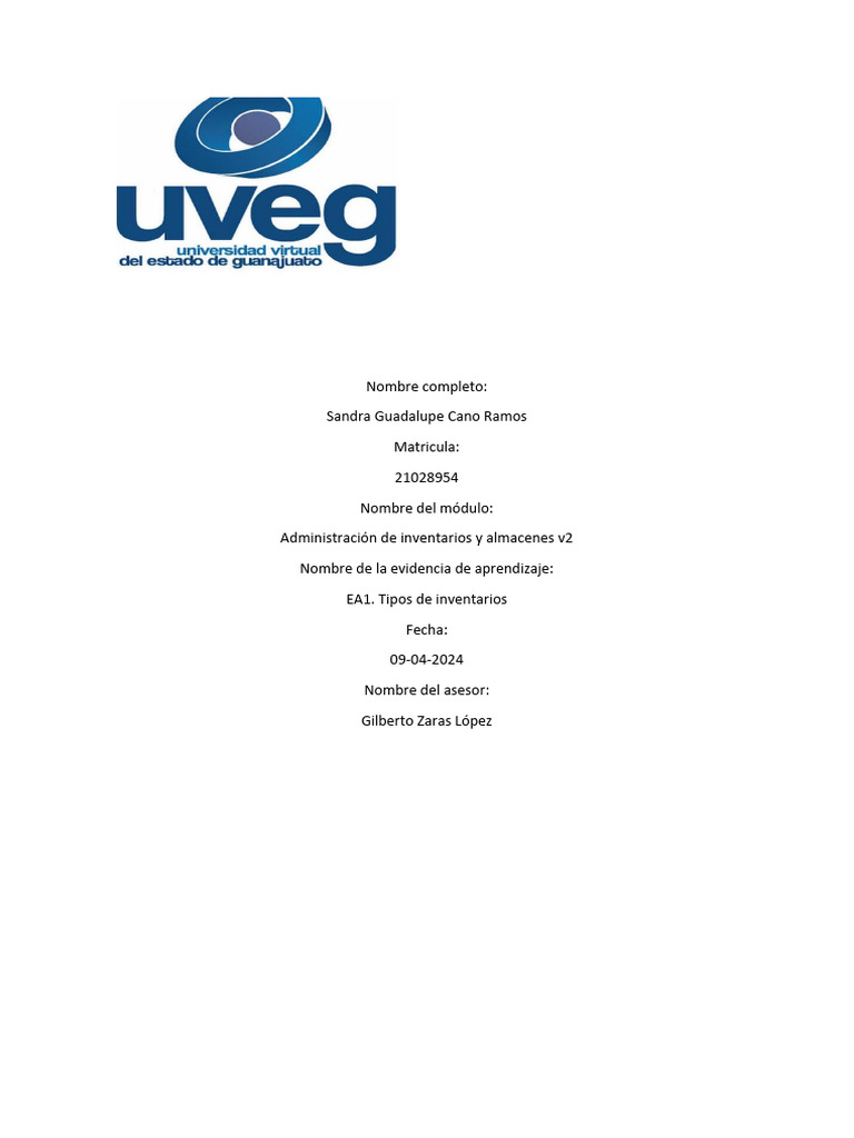 Cano_Sandra_Tipos_EA1 | PDF | Business | Economias