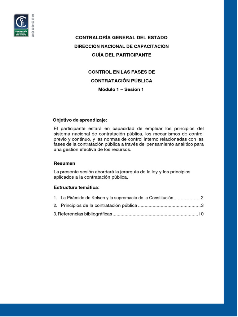 1.1.guía Del Participante M1S1 | PDF | Constitución | Multa (pena)